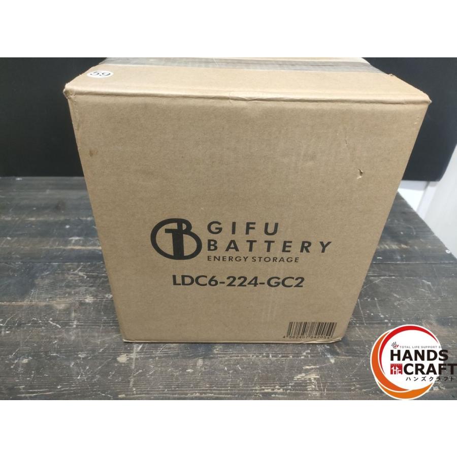 【未使用品】GB/GIFU LDC6-224-GC2 バッテリー(4) ENERGY STORAGE 電圧:6V ※保管品のため外箱にイタミ有 ...