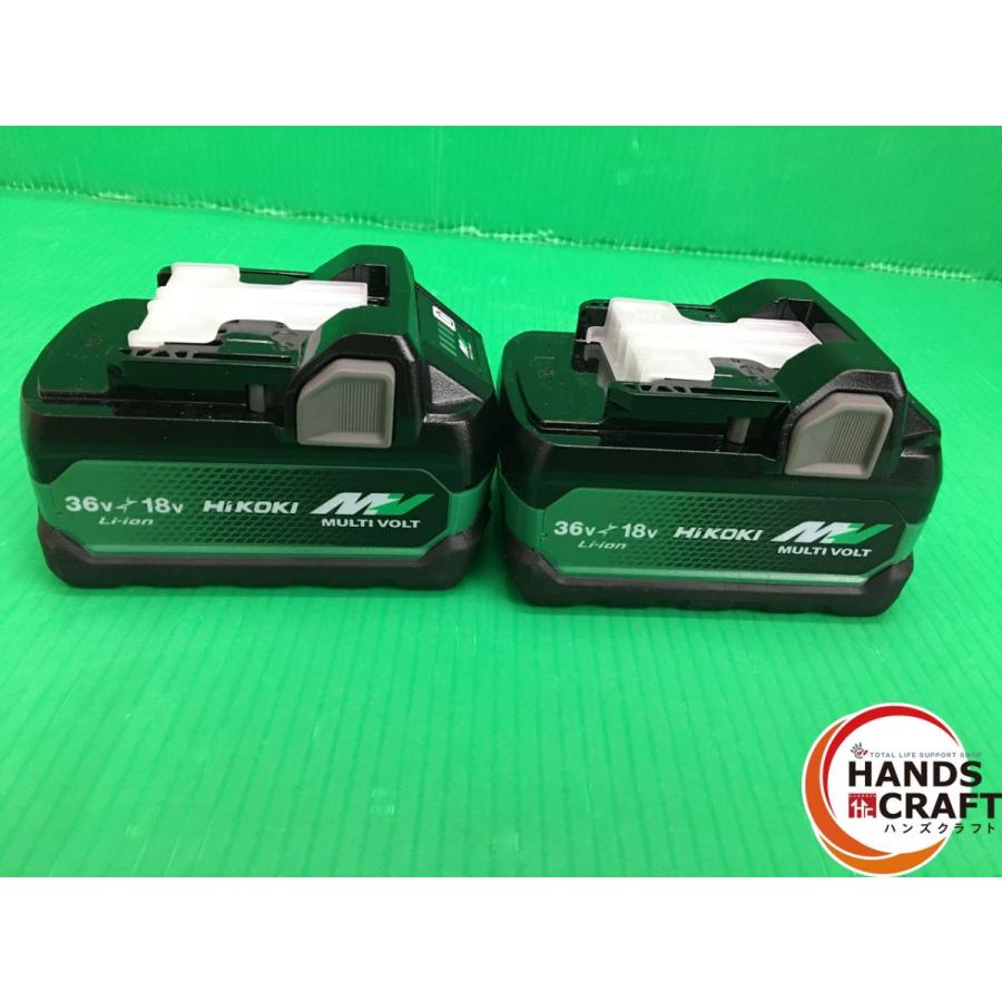 ☆2個セット☆ハイコーキ HIKOKI マルチボルト蓄電池 36V2.05Ah/18V5.0Ah 残量表示付 BSL36A18X 外箱ナシ 未使用 純正品 : tz229-241108 ...