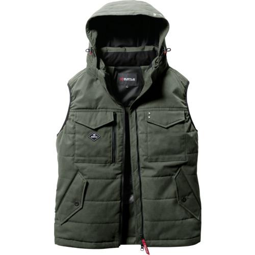 BURTLE バートル 防寒ベスト No.5054（14）ミルスグリーン L／XLサイズ : ハンズコテラ Yahoo!ショップ - 通販 - Yahoo!ショッピング