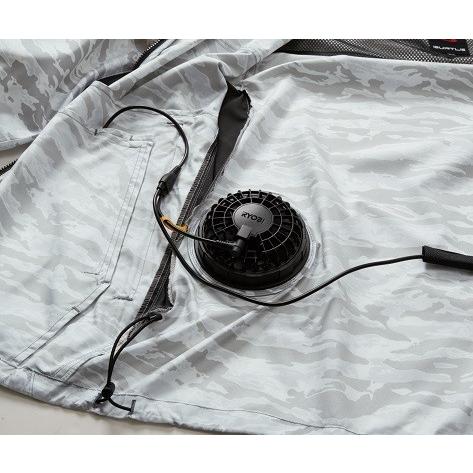 リョービ BURTLE バートル 空調服 エアークラフトジャケット（ユニセックス）AC1111（ポリエステル100％）服のみ M／L シルバー MENS & LADIES : ハンズコテラ ...