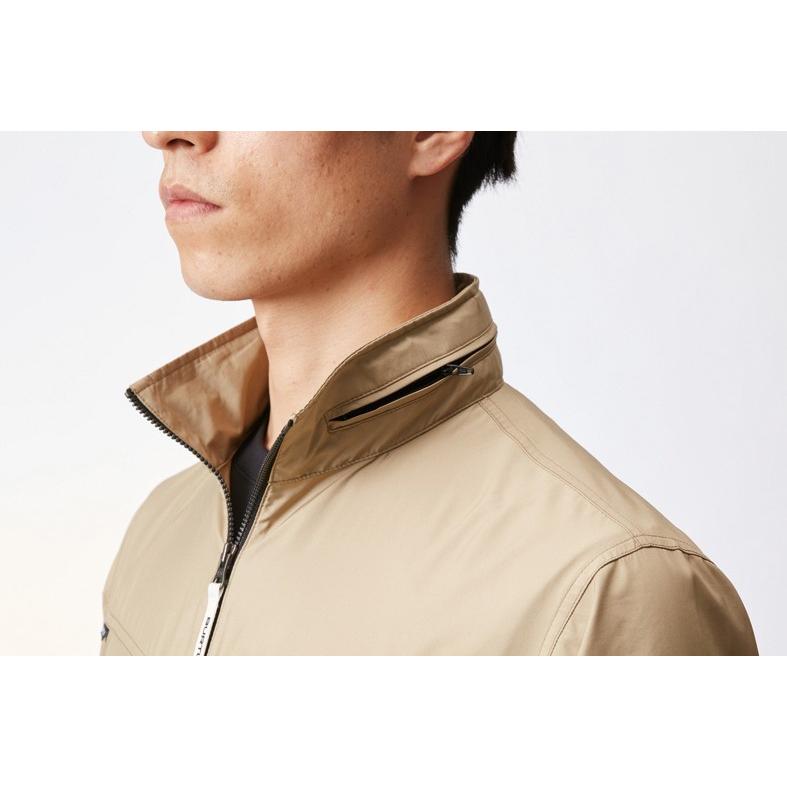 リョービ BURTLE バートル 空調服 エアークラフトジャケット（ユニセックス）AC1111（ポリエステル100％）服のみ M／L シルバー MENS & LADIES : ハンズコテラ ...