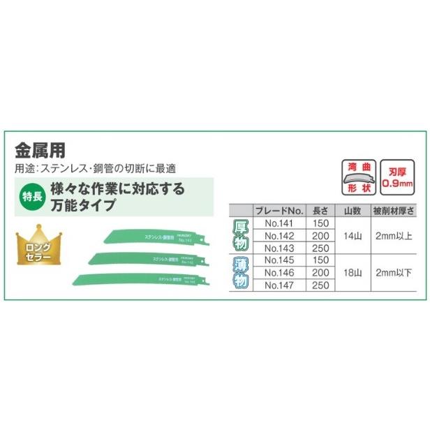 HiKOKI ※僅少※HiKOKI 工機ホールディングス セーバソーブレード No.147 マトリックスII (SKH56) 10枚入り 0032-6166 00326166 : ハンズコテラ ...