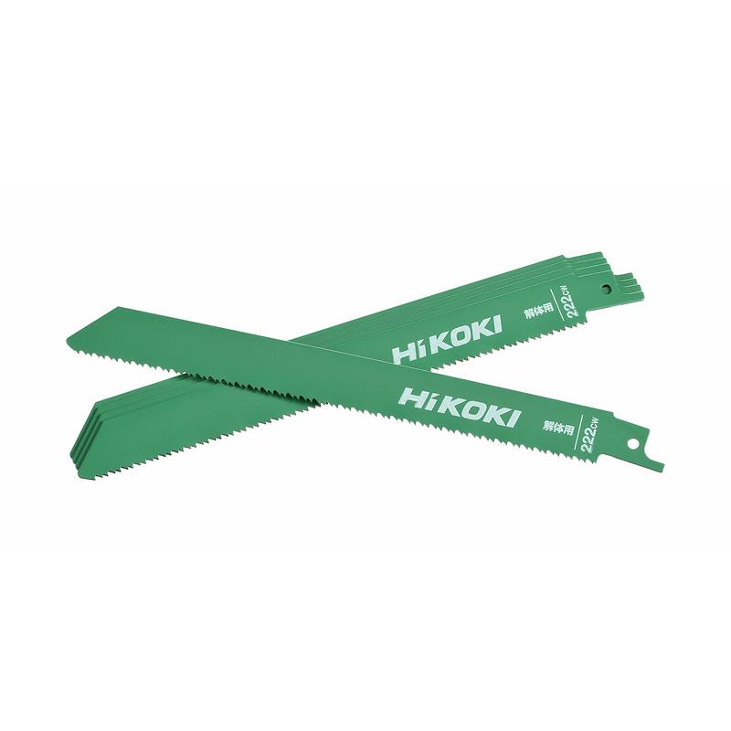 HiKOKI 工機 セーバソーブレード（解体用）刃厚1.3mm No.222CW 金属解体用 マトリックスII（SKH56) 5枚入り 0037-6974 00376974 : ハンズコテラ ...