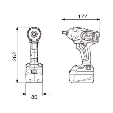 KTC 京都機械工具 12.7sq.コードレス トルクリミットインパクトレンチセット JTAE411A : ハンズコテラ Yahoo!ショップ - 通販 - Yahoo!ショッピング