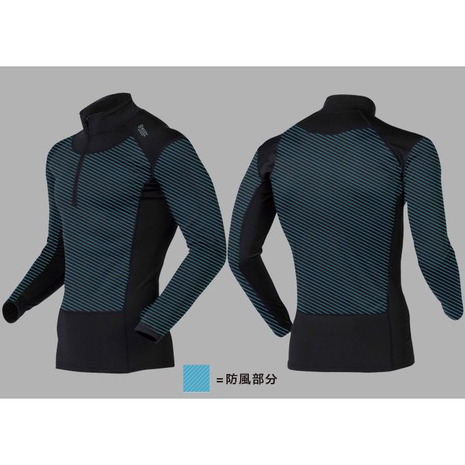 OTAFUKU おたふく BT防風 ハーフジップハイネックシャツ ウインドスマッシュ JW-197 S〜3Lサイズ ブラック : ハンズコテラ Yahoo!ショップ - 通販 - Yahoo ...