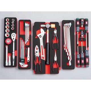 KTC 京都機械工具 工具セット（両開きメタルケースタイプ）[52点]SK4520WZ :SK4520WZ:ハンズコテラ Yahoo!ショップ - 通販 - Yahoo!ショッピング