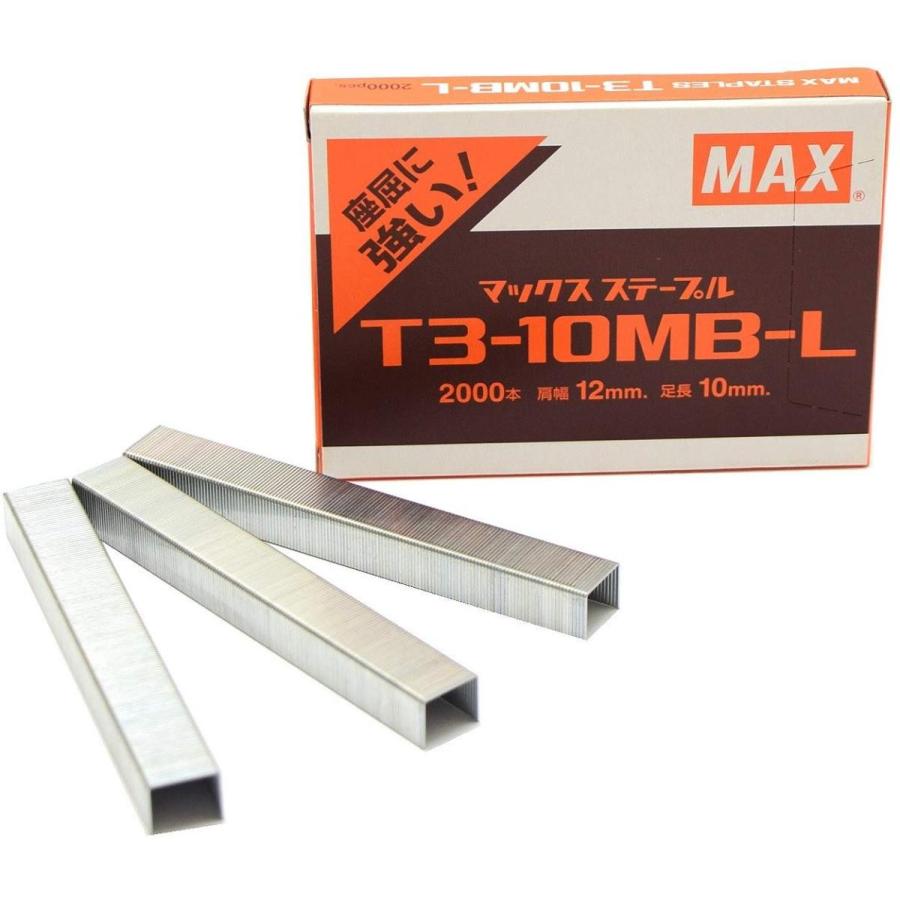 マックス（MAX） 店舗在庫品 T3ステープル 針 T3-10MB-L 1箱（2000本入） : ハンズコテラ Yahoo!ショップ - 通販 ...
