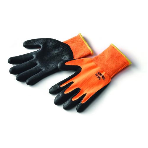 TRUSCO中山 TRUSCO トラスコ中山 液晶対応すべり止め付ニトリル手袋 オレンジ L TNG-OL : ハンズコテラ Yahoo!ショップ - 通販 - Yahoo!ショッピング