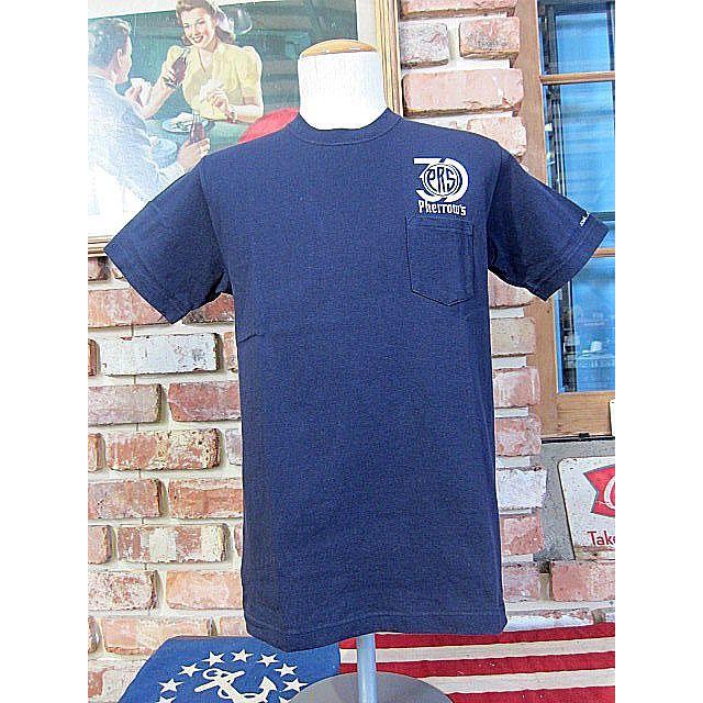 Pherrow's フェローズ Tシャツ 30th Anniversary S/S TEE 21S-PPT-30th NAVY : HANGAR MARKET - 通販 - Yahoo!ショッピング