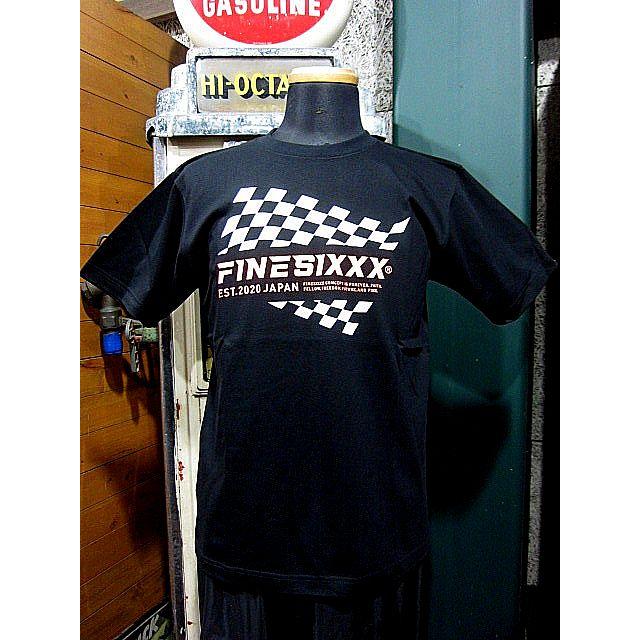 ファインシックス Tシャツ FINESIXXX FINE FLAG GRAPHIC TEE FS-2023SA-001 BLACK ...