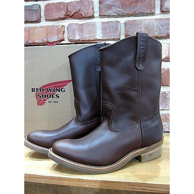 レッドウィング ブーツ RED WING #1155 11-inch Pecos BROWN : rw1155brn11 : HANGAR ...
