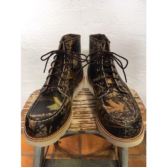 レッドウィング ブーツ RED WING #8884 Classic Work 6" Moc-toe CAMOUFLAGE ...