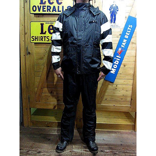 トゥエンティ―フォーセブンカスタムレザー レインスーツ 24/7 C.L. BORDER RAIN SUIT TFR2201 BLACK ...
