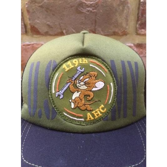 TOYS McCOY トイズマッコイ MESH CAP TOM & JERRY "U.S.ARMY 119TH AHC" TMA1602 ...