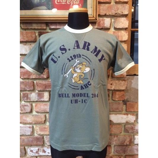TOYS McCOY トイズマッコイ MILITARY TEE SHIRT TOM & JERRY "U.S.ARMY 119TH AHC ...