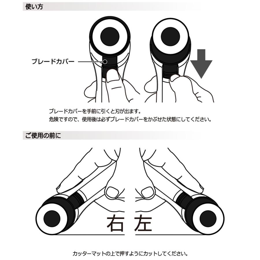 OLFA オルファ ロータリーカッター28 233B 円形刃 円切り用 細工用カッター : 印鑑と文具と雑貨のはんこキング - 通販 - Yahoo!ショッピング