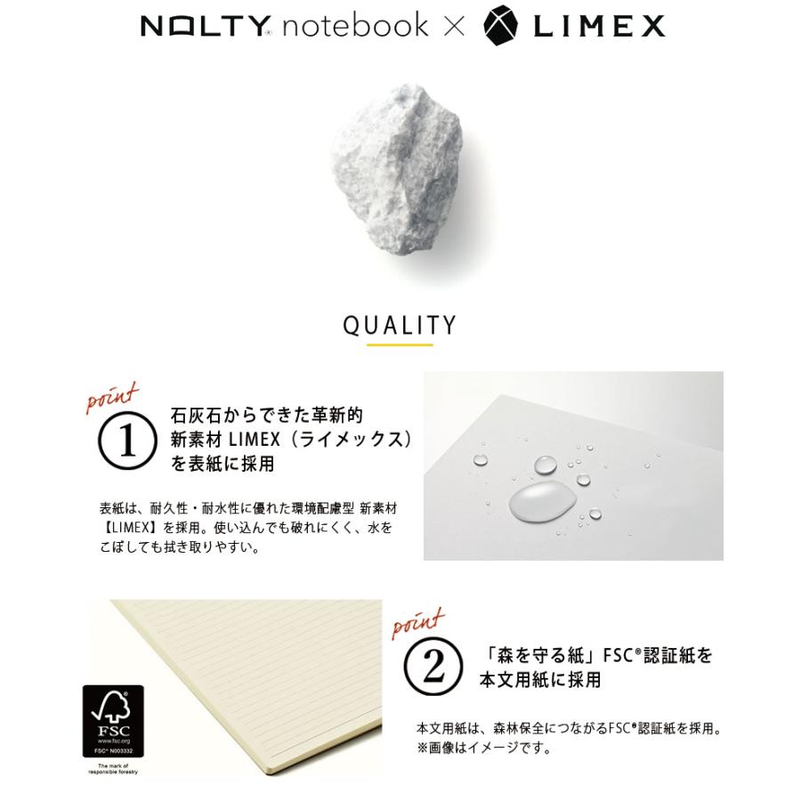 NOLTY 「3冊以上メール便不可」日本能率協会NOLTY ノルティ ノート×ライメックス A5サイズ 176ページ : 印鑑と文具と雑貨のはんこキング - 通販 - Yahoo!ショッピング