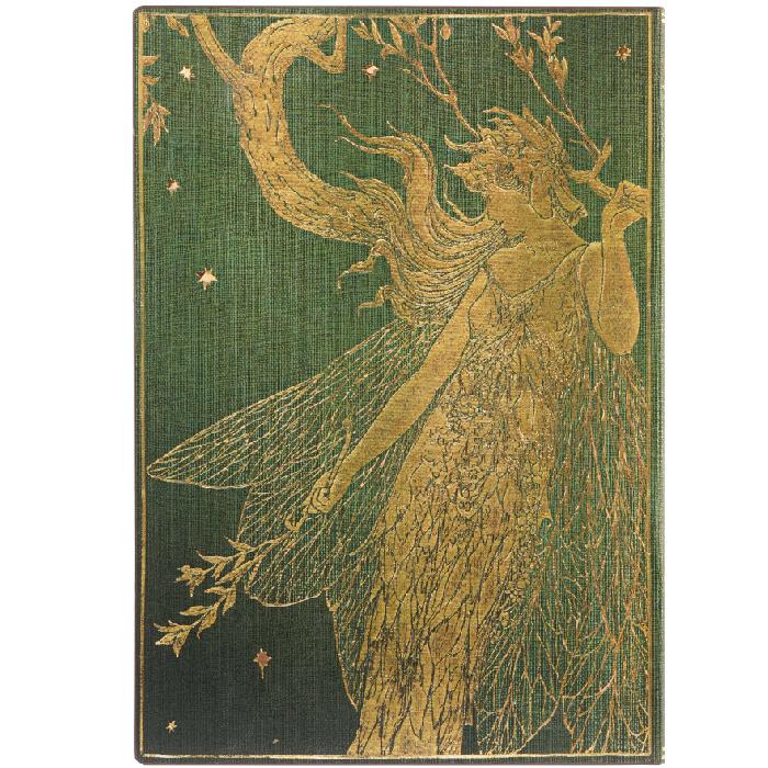 paperblanks ペーパーブランクス ノート ミディ アンドルー・ラング世界童話集 Flexis くさいろの童話集 罫線 ソフトカバー FB9641-2 ゴムバンド留め具 120× ...