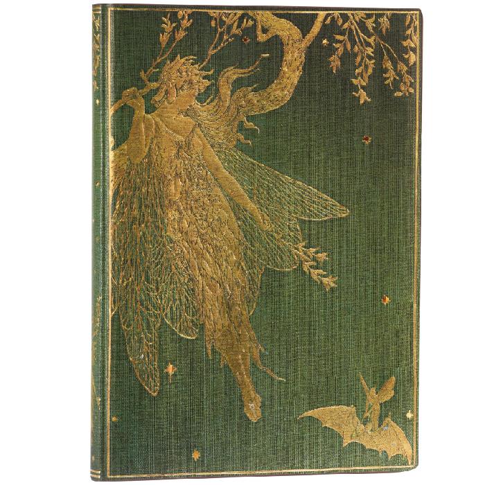 paperblanks ペーパーブランクス ノート ミディ アンドルー・ラング世界童話集 Flexis くさいろの童話集 罫線 ソフトカバー FB9641-2 ゴムバンド留め具 120× ...