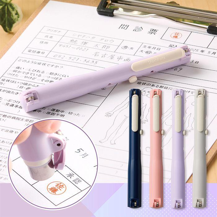 シヤチハタ シャチハタ ツインネーム QOOM キューム（別注品）（認印 9mm・訂正印 6mm） ツインタイプ ネーム印 : 株式会社ハンコヤドットコム(R) - 通販 - Yahoo!ショッピング