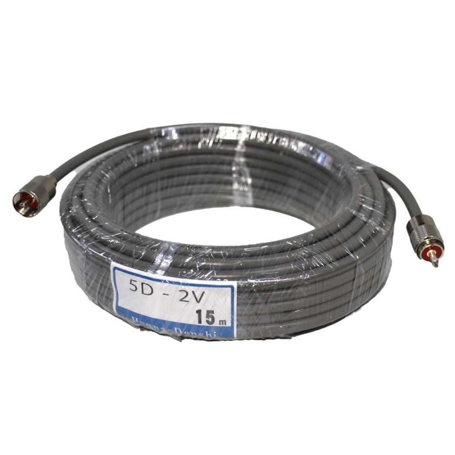同軸ケーブル 5D-2V 15m 両端M型コネクター付 : HANNA WEB SHOP - 通販 - Yahoo!ショッピング