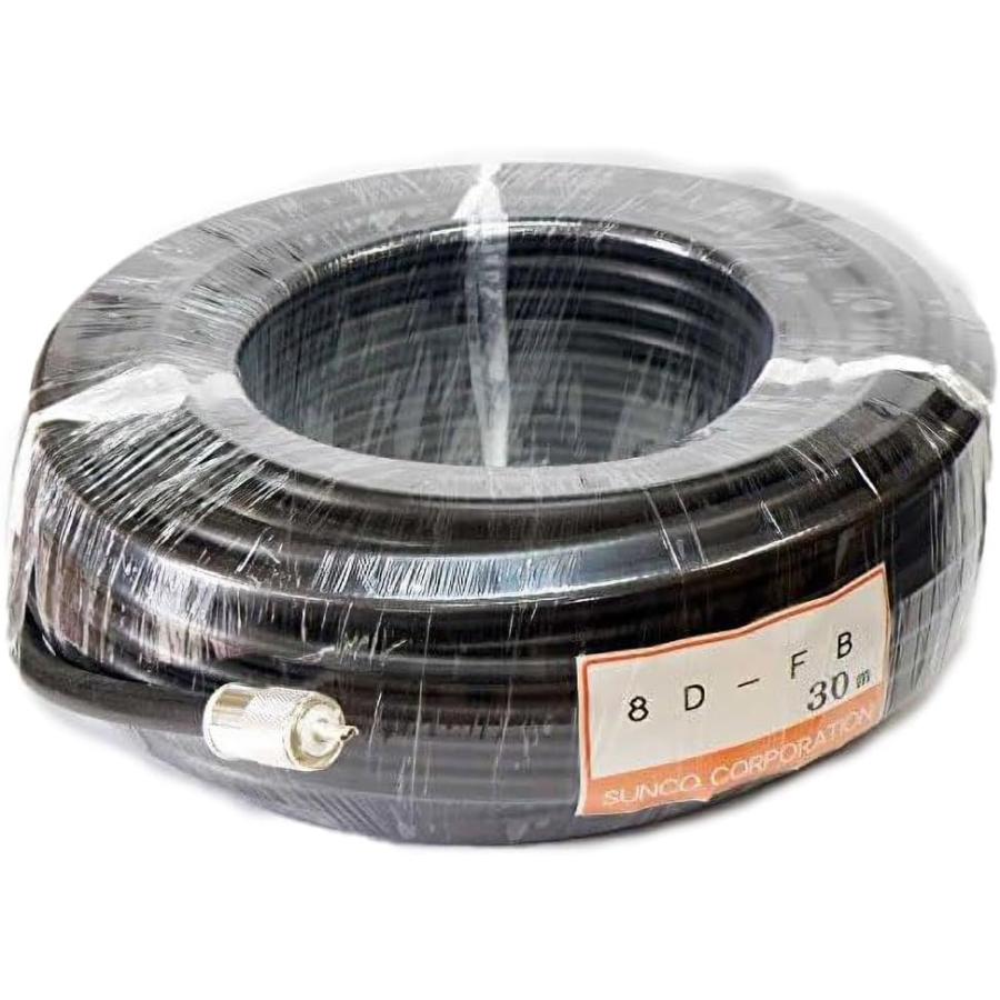 同軸ケーブル 8D-FB 30m 両端M型コネクター付 四国電線 : 8d-fb-30mm : HANNA WEB SHOP - 通販 - Yahoo!ショッピング