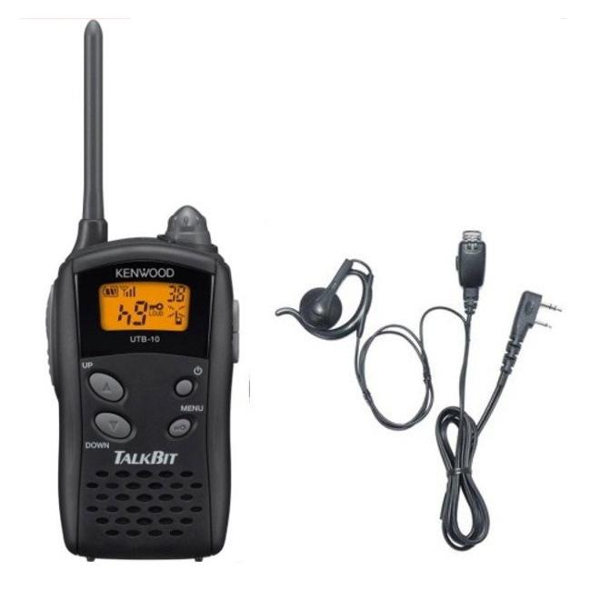 JVCケンウッド UTB-10 + HD-24MK2イヤホンマイクセット 特定小 JVCケンウッド UTB-10 + HD-24MK2イヤホンマイクセット 特定小