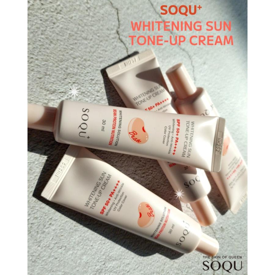 [SOQU公式] ソーキュー ピーチサントーンアップクリーム 30ml PEACH SUN TONEUP CREAM 韓国コスメ スキンケア ...