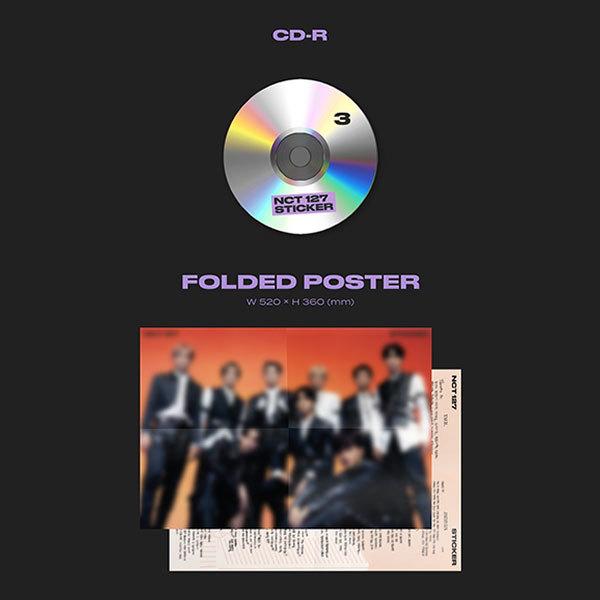 NCT127 [STICKER] Sticker Ver. 3RD Full Album 正規 3集 チャート反映 エヌシーティー : 韓SHOP - 通販 - Yahoo!ショッピング