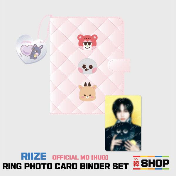 RIIZE 2025 [HUG] OFFICIAL MD 6 RING PHOTO CARD BINDER SET 公式グッズ [選択 ...