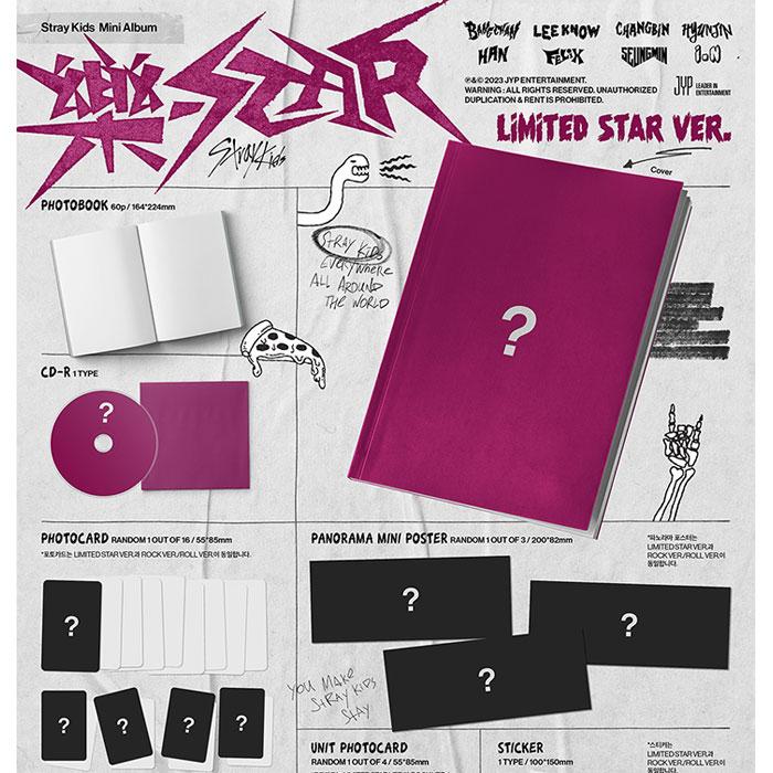 STRAY KIDS ストレイキッズ 楽-STAR 限定盤 / MINI ALBUM limited editionスキズ :skt-033:韓SHOP - 通販 - Yahoo!ショッピング