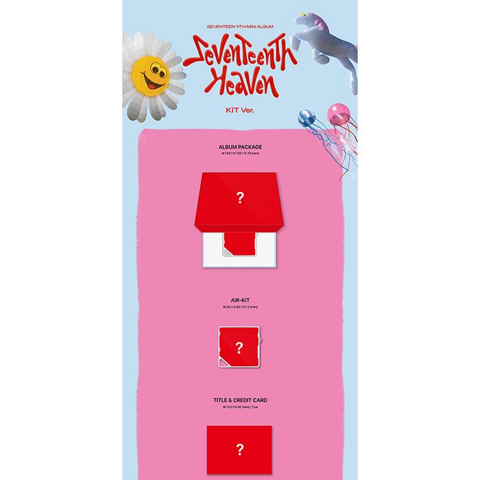 Kit Ver / SEVENTEEN HEAVEN 11TH MINI ALBUM セブンティーン ミニアルバム : 韓SHOP - 通販 ...