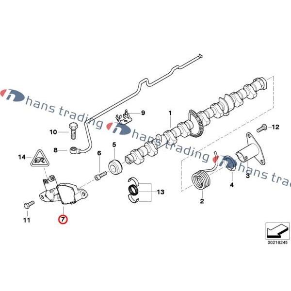 BMW 純正OEM品 エキセントリックシャフトセンサー VDO製 E46 E90 E91 E92 E93 E87 E88 E82 E84 E81 E60 E83 E85 11377513783 ...