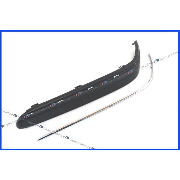 ベンツ Cクラス W203 フロント プロテクトモール レール メッキモール 左 左前/純正品 新品 2038856121 : ...