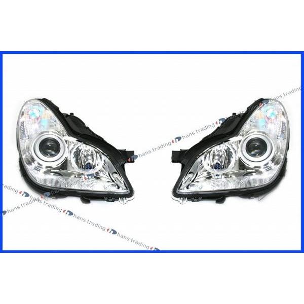 ※要在庫確認 ベンツ CLSクラス W219 バイキセノンヘッドライト左右セット HELLA製 純正OEM CLS350 CLS500 ...