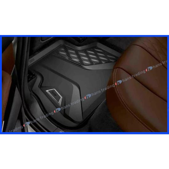BMW 純正 オールウェザーマット X7 G07 リア左右セット 左ハンドル車用 ラバーマット フロアマット 51472458562 ...