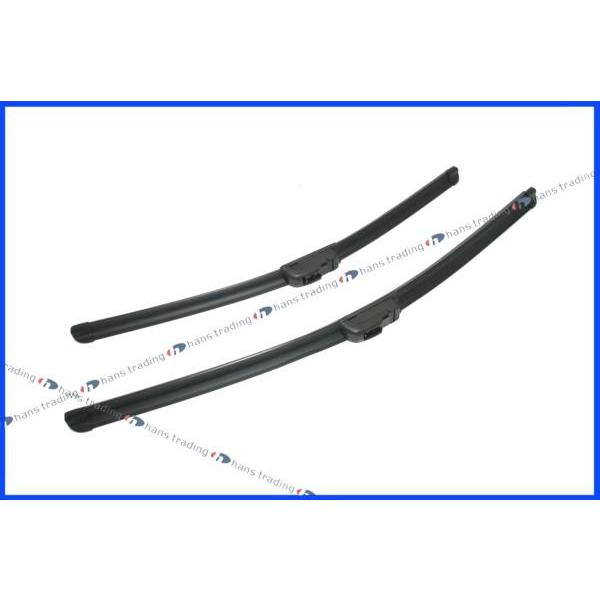 BMW 純正品 3シリーズ E46 フロントワイパーブレードセット エアロタイプ 右ハンドル車 61610037027 61612458348 ...