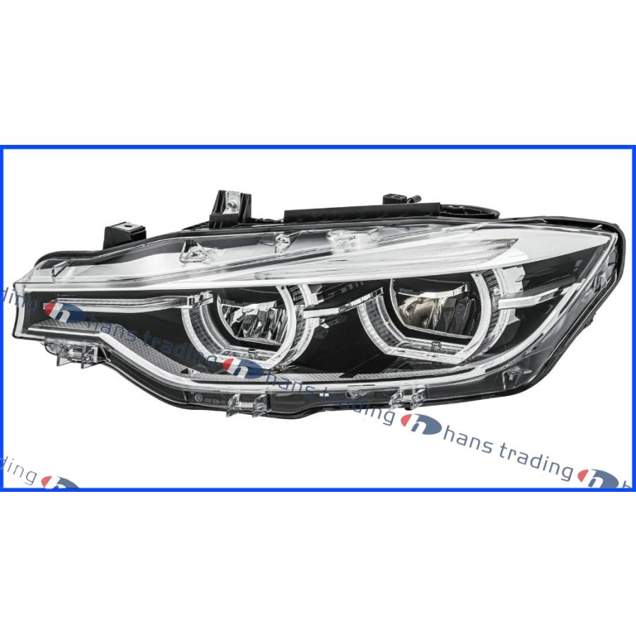 BMW 3シリーズ F30 F31 後期 左ヘッドライト 左側 LEDヘッドライト ヘッドランプ HELLA製 ヘラ製 純正OEM品 ...