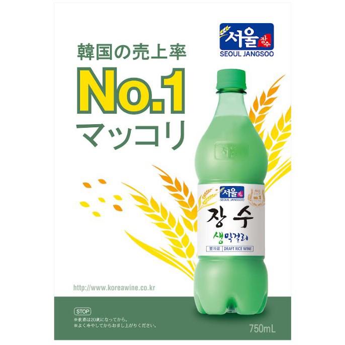 ソウル 長寿 生マッコリ 6度 750ml「ク ール便選択必要」 : hantosi - 通販 - Yahoo!ショッピング