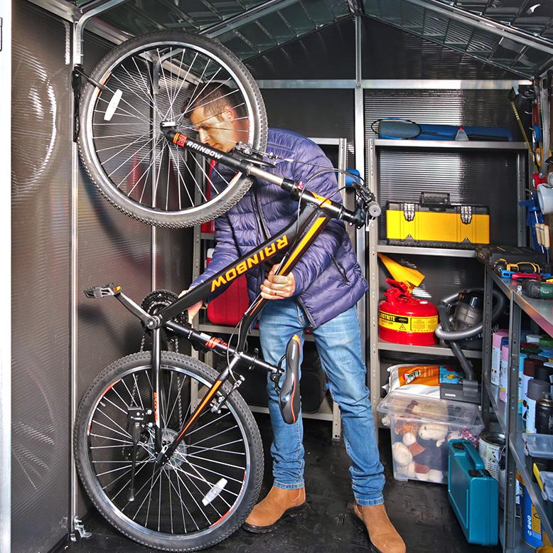 物置 収納庫 サイクルポート 横幅185x奥行229cm CANOPIA カノピア ルビコン 6×8 ダークグレー メーカー直送/代金引換・同梱不可wfs1 : DEPOS - 通販 ...