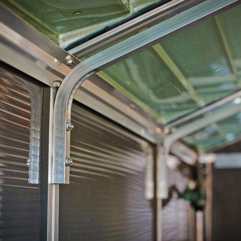 物置 横幅185x奥行379cm CANOPIA カノピア ルビコン 6×12 ダークグレー 【メーカー直送/代金引換・同梱不可】wfs1 :wfs706792:DEPOS - 通販 ...