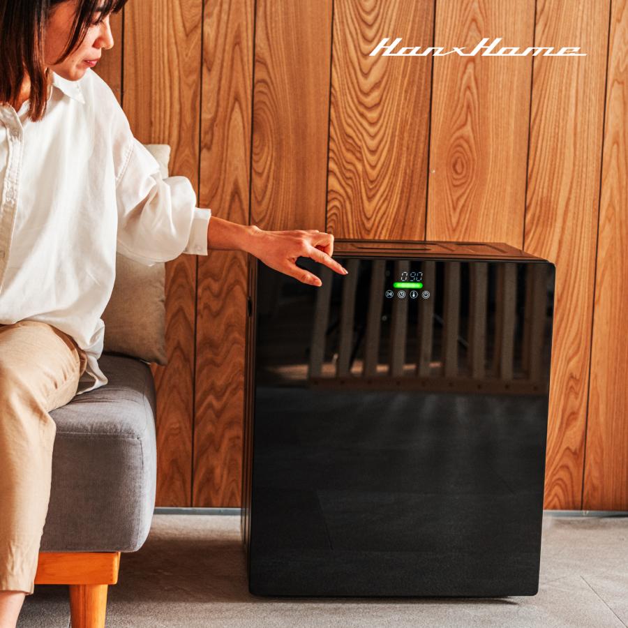 Hanx 衣類乾燥機 小型衣類乾燥機 ミニ乾燥機 3kg 2024年式 タッチパネル UV-C除菌 ドラム式 時短 エコ 1人暮らし 梅雨 花粉 工事不要 1年保証 Hanx-Home HH ...