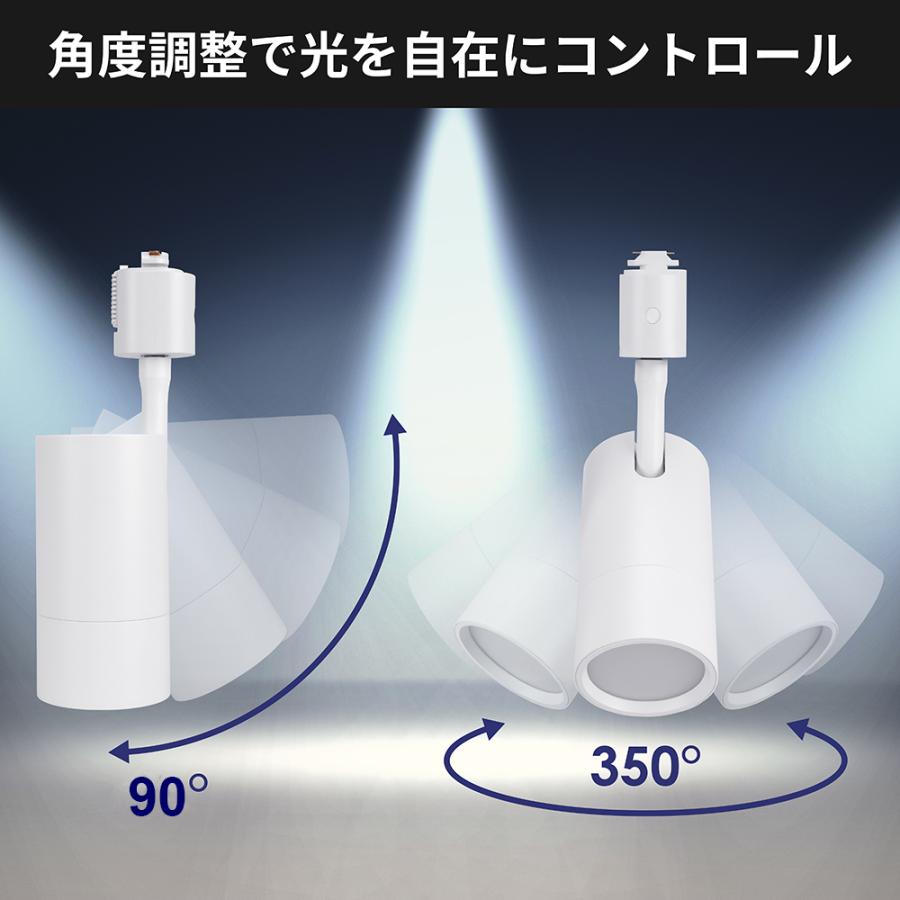 スポットライト ブラック ダクトレール用 ライティングレール用 LED 照明 間接照明 照明器具 ライト ランプ E11 LED電球別売 Hanx-Home HH-SL15B : hh ...