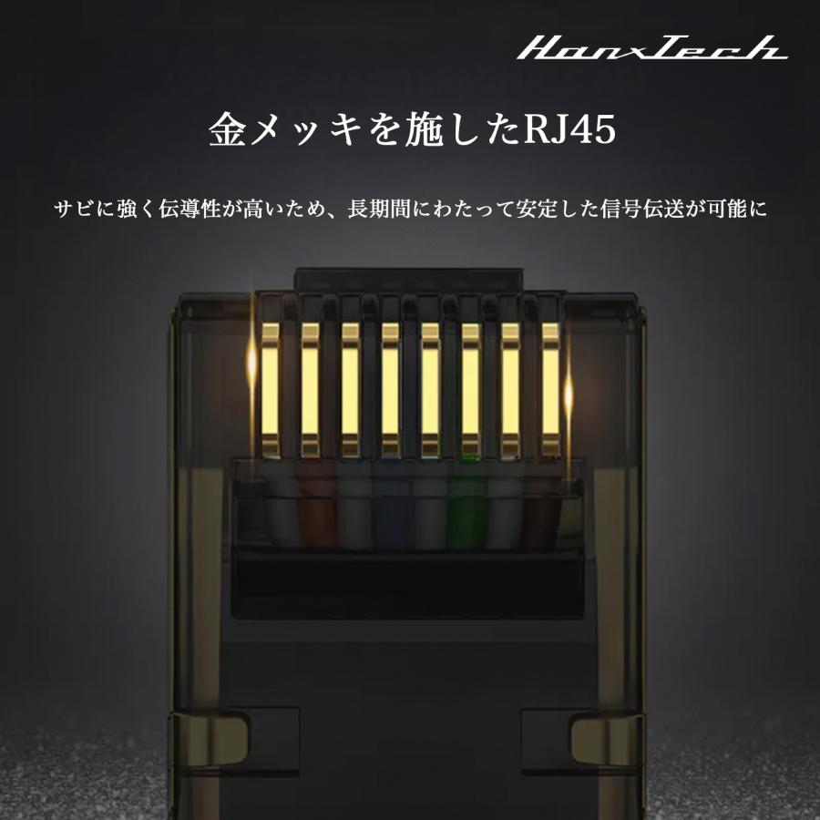 Hanx-Tech LANケーブル 1m CAT8イーサネットケーブル カテゴリー8 HT-L8C43BY-1M : Hanx公式 衣類乾燥機 冷蔵庫 デジタルAV - 通販 - Yahoo ...