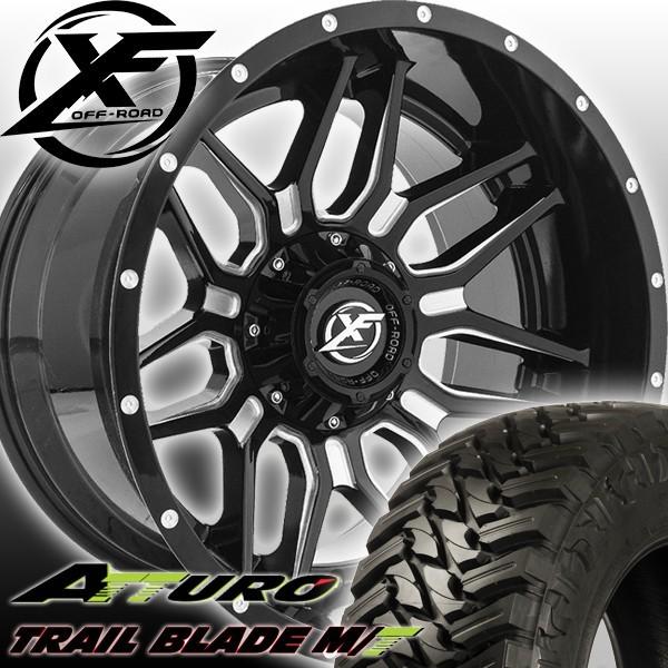 XF OFFROAD XF222 20x10J タンドラ セコイア ランクル100 ランクル200 新品20インチタイヤホイールセット ...
