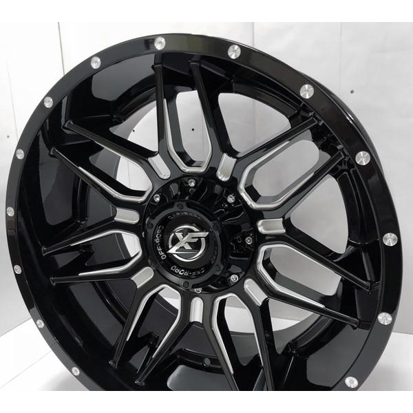 【新品ホイール4本セット】 XF OFFROAD XF222 20x10J -12 135/139.7-6H ハマーH3 タホ エスカレード ...