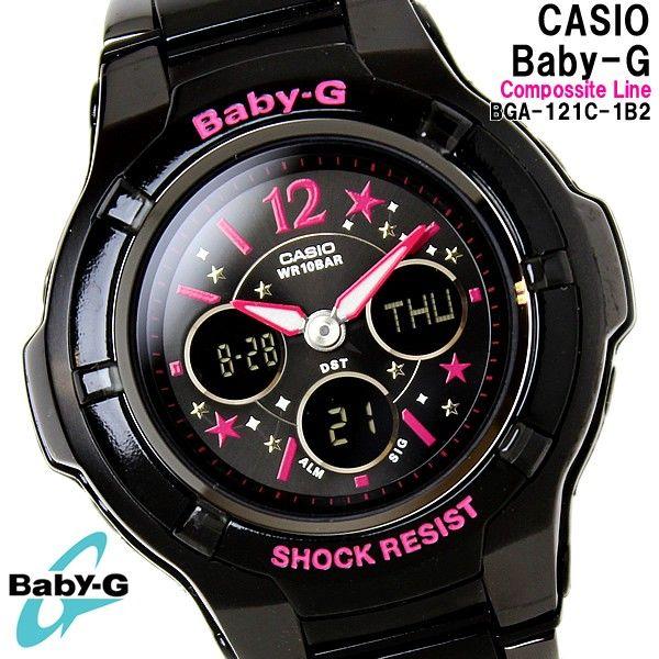 Baby-G カシオ 腕時計 CASIO Baby-G BGA-121C-1B2 コンポジットライン : bga-121c-1b2 ...