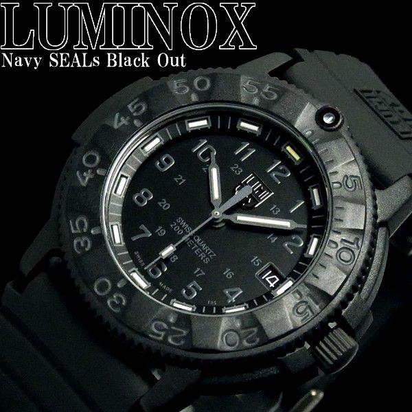 LUMINOX ルミノックス ブラックアウト ミリタリー 腕時計 メンズ BLACK OUT 3001.BO T25表記 : HAPIAN ...