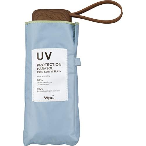 Wpc. 日傘 遮光インサイドカラーtiny サックス 《遮光率100%・UVカット率100％・UPF50＋・晴雨兼用》折りたたみ傘 親骨50c : 川西ストア - 通販 - Yahoo!ショッピング