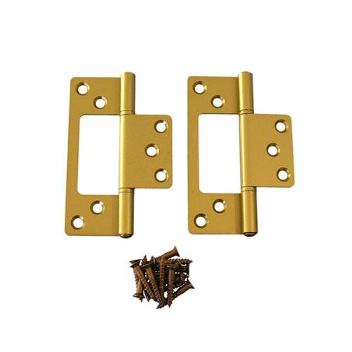 ハイロジック フラッシュ蝶番 89mm 17445 GC色 : 川西ストア - 通販 - Yahoo!ショッピング